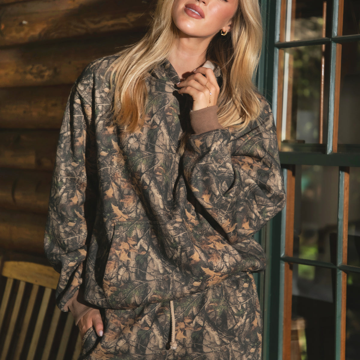 BAYOU Dark Camo Cloud Fleece Classic Hoodie – Tic Toc